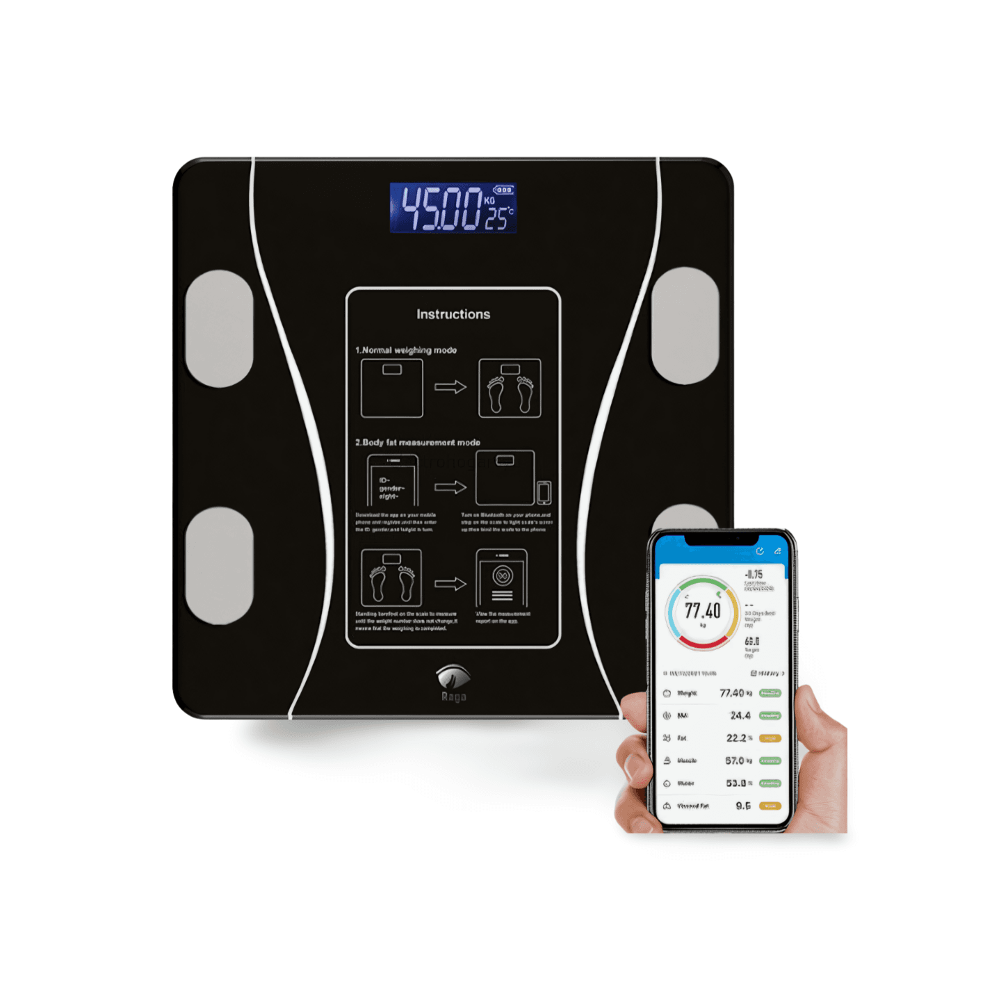 Báscula digital 26 X 26 – KEEPLIC